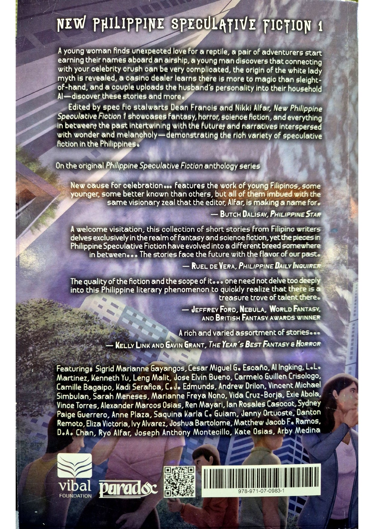 New Philippine Speculative Fiction 1
